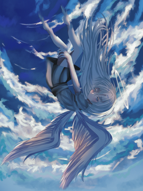 Falling angel - ibisPaint
