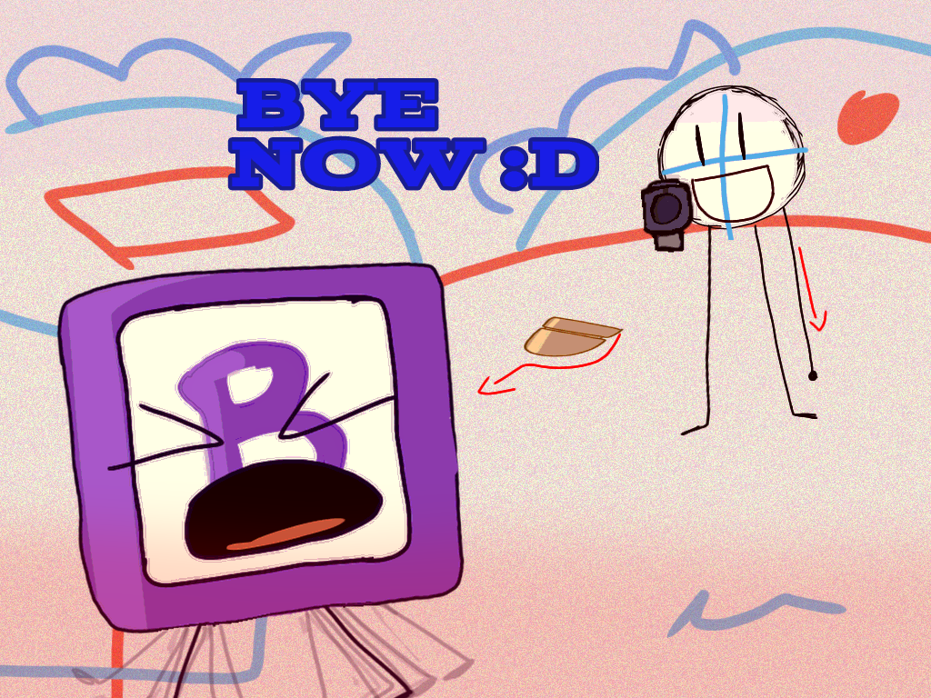 b block tries escape of animatic - ibisPaint