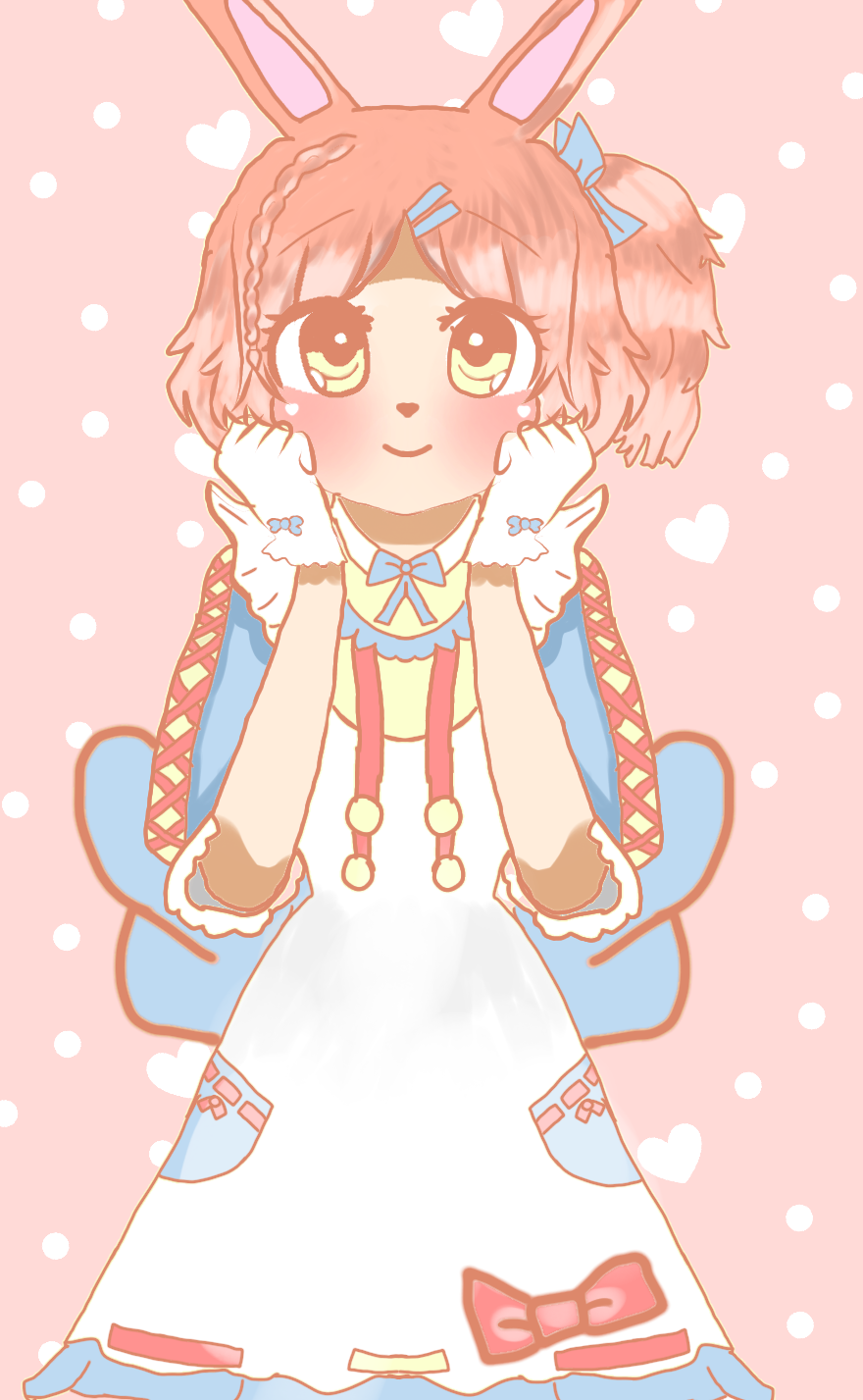 excited bunny girl - ibisPaint