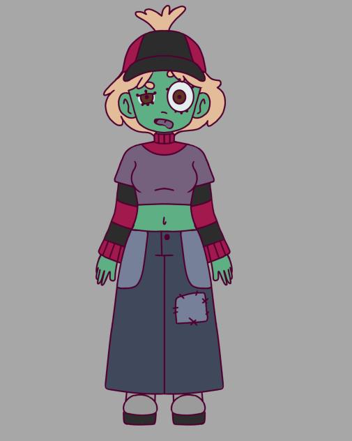 Zombie oc - ibisPaint