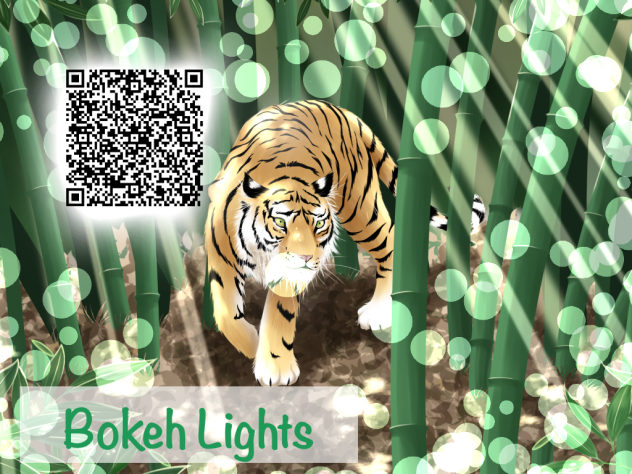 Bokeh lights - ibisPaint