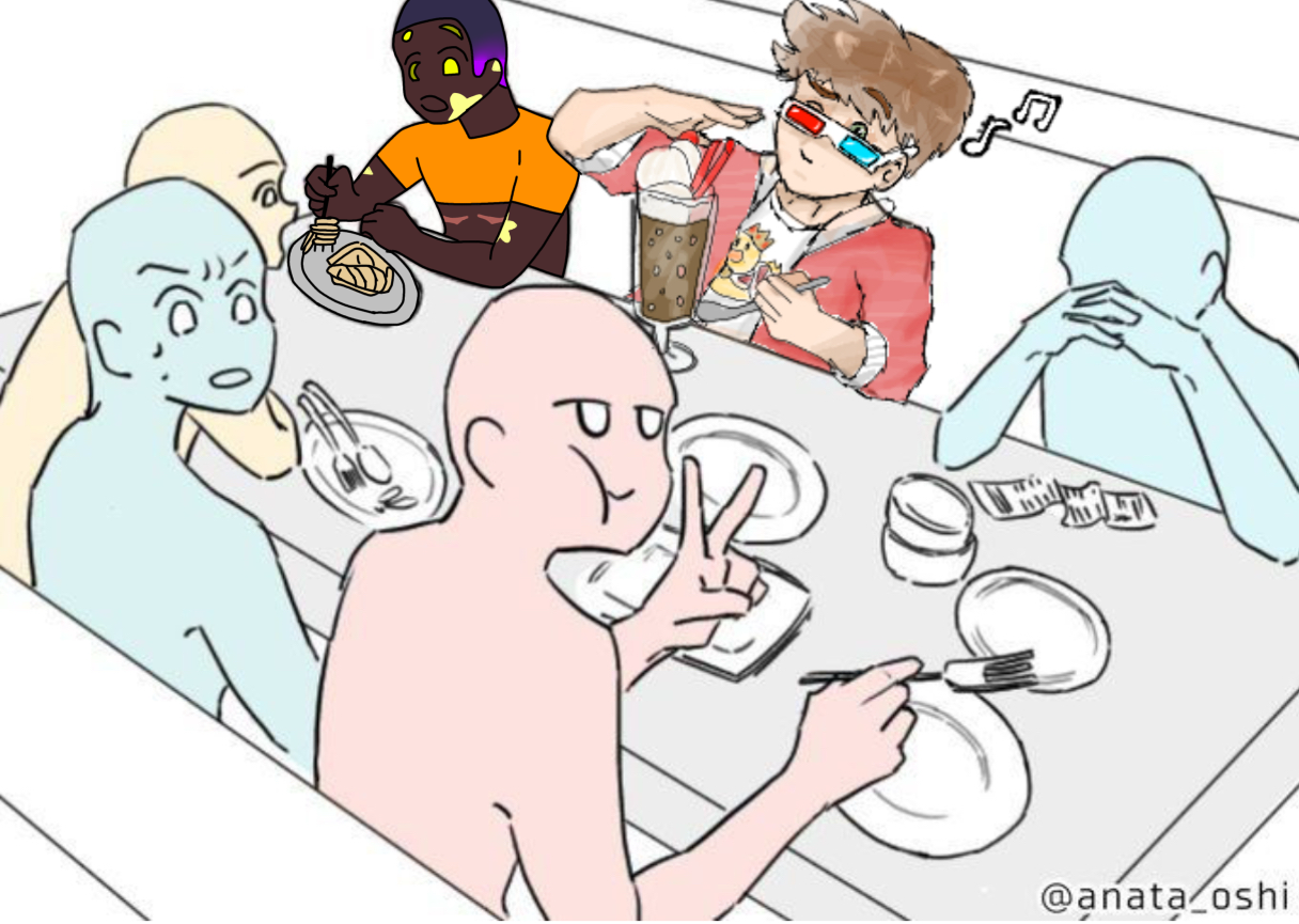 Restaurant collab - ibisPaint