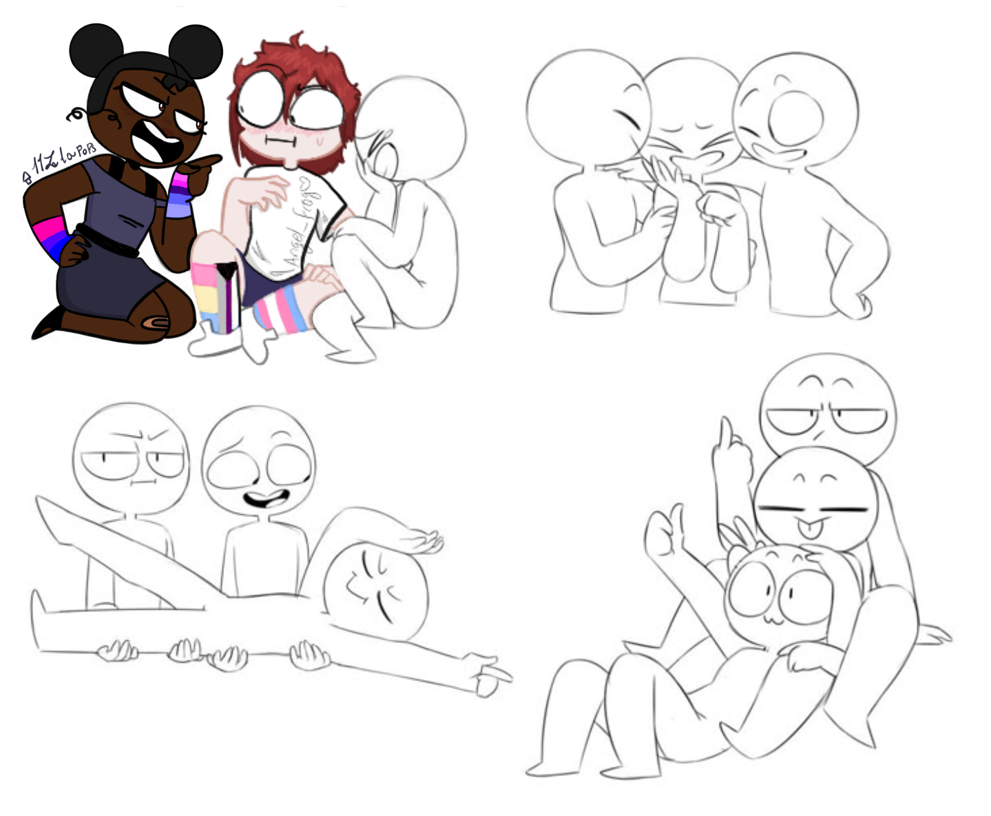 Collab with ANGEL FROG 💜. - ibisPaint