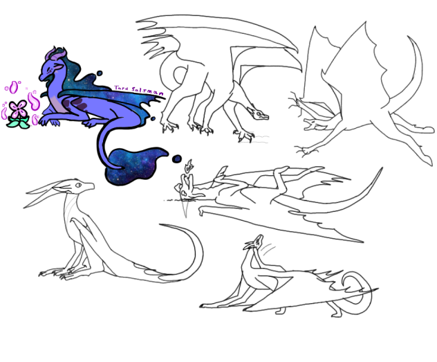 Dragon Collab - ibisPaint