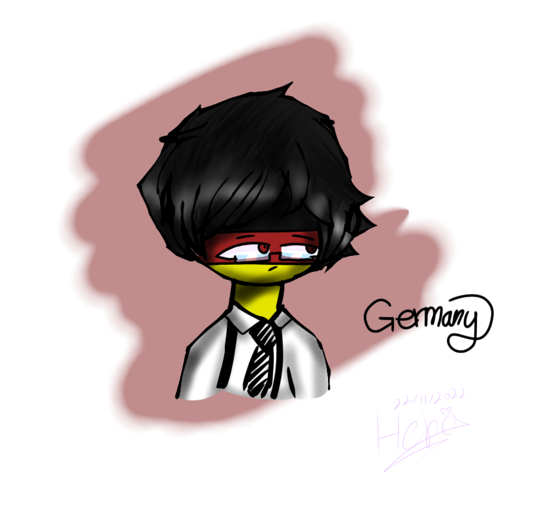 Countryhumans Germany chibi - ibisPaint