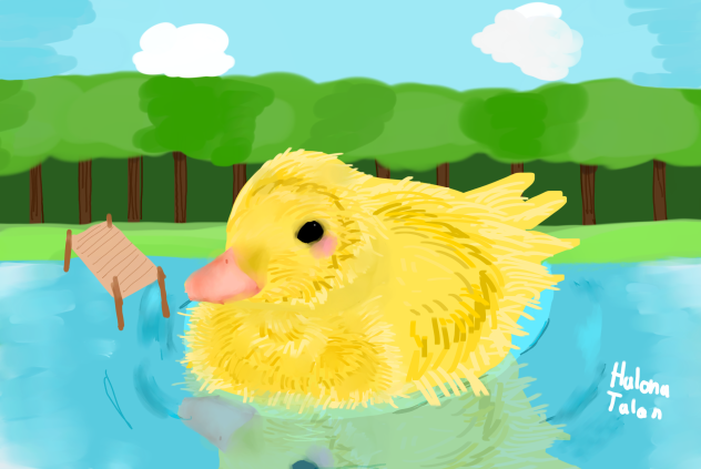 Quack Quack ( Kinda Lazy lol ) - ibisPaint