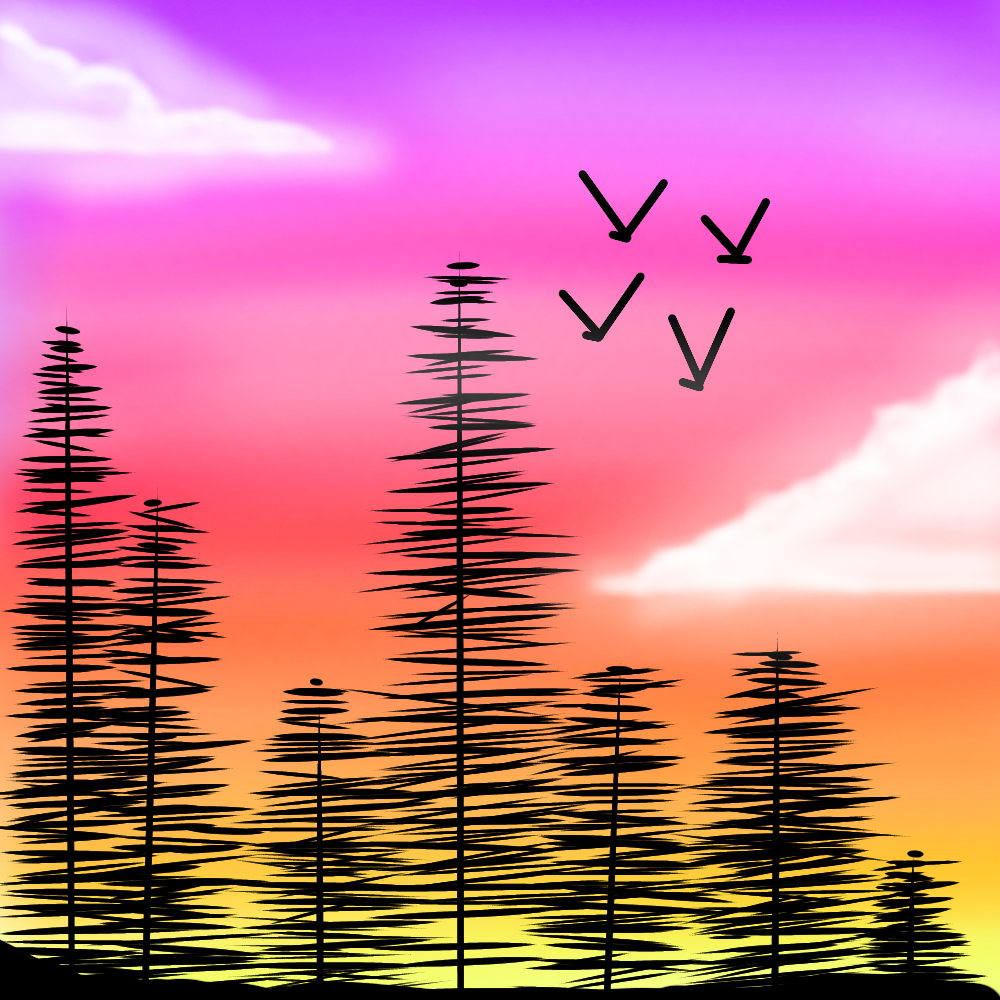 landscape scenery - ibisPaint