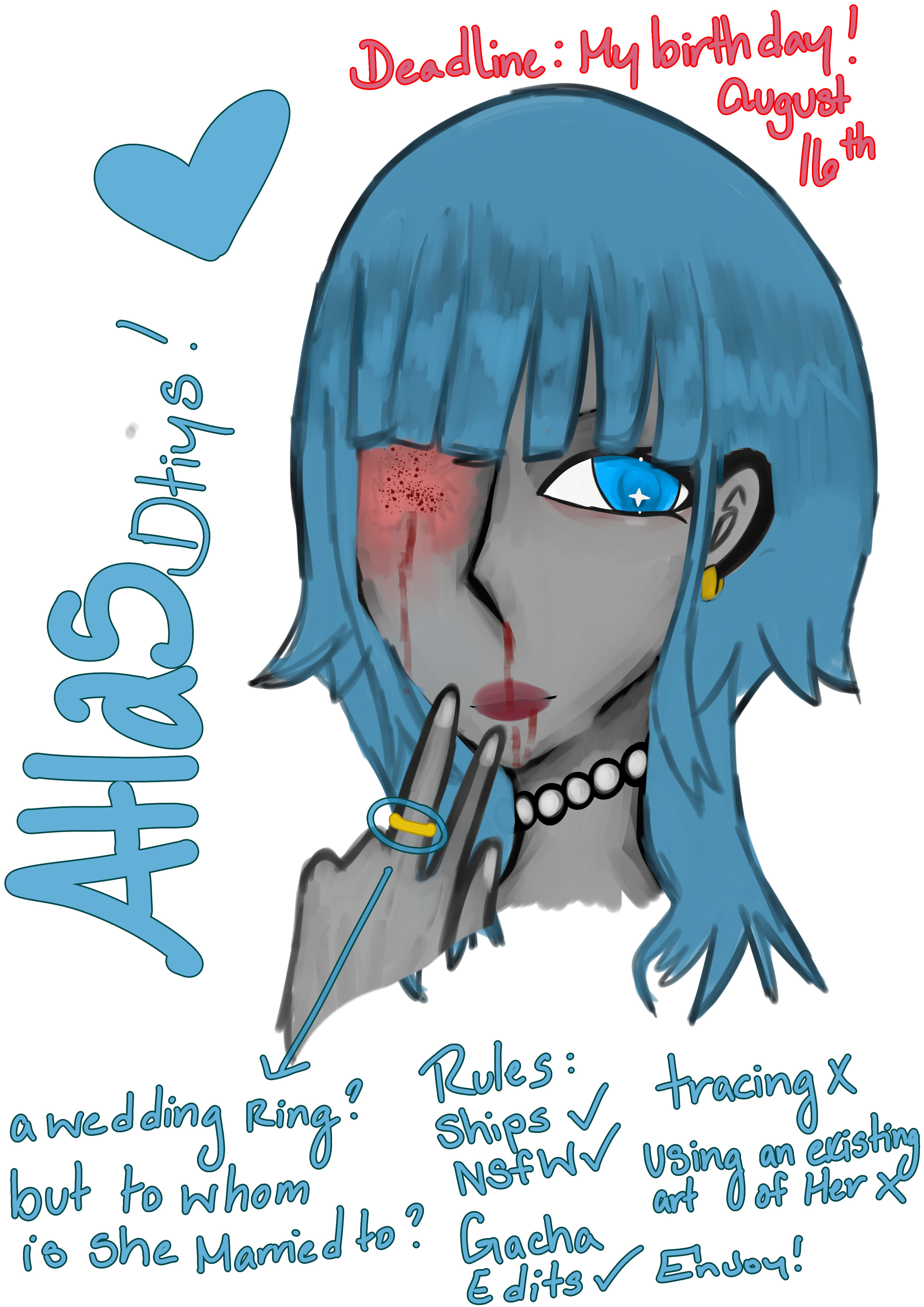 Semi human atlas dtiys - ibisPaint
