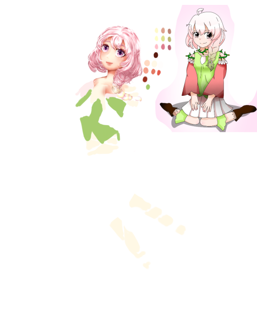 Spring as a Person (Remake) - ibisPaint