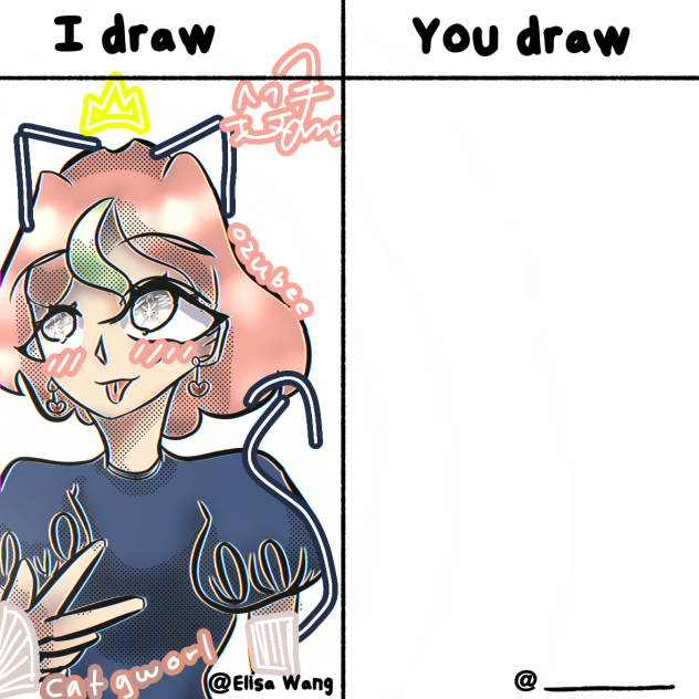 I draw you draw uwu - ibisPaint