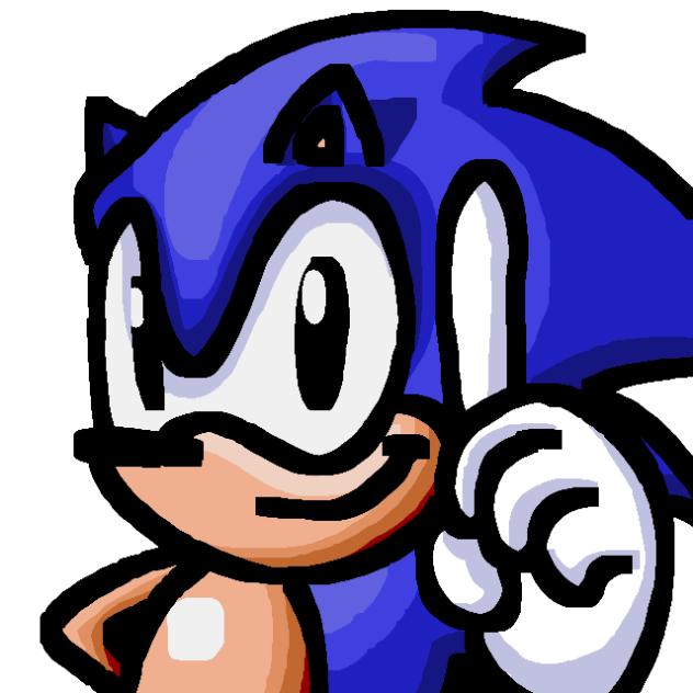 a sonic animation - ibisPaint