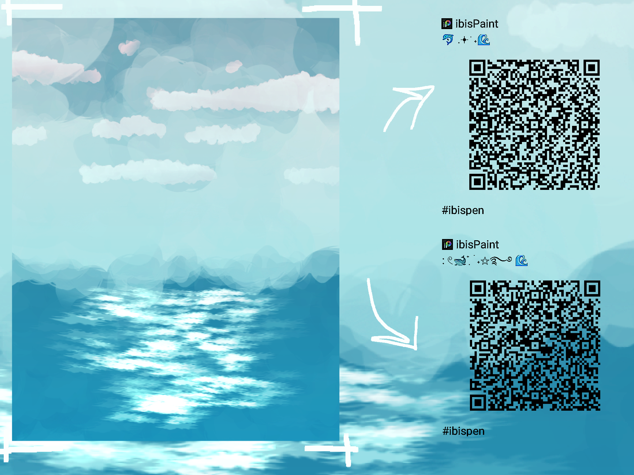 𝐎𝐂𝐄𝐀𝐍 𝐕𝐈𝐁𝐄𝐒 🌊 ｡°்⋆ - ibisPaint