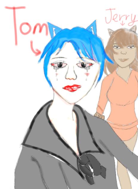 Vẽ Tom và Jerry - ibisPaint