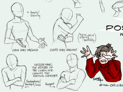 Free body language collab - ibisPaint