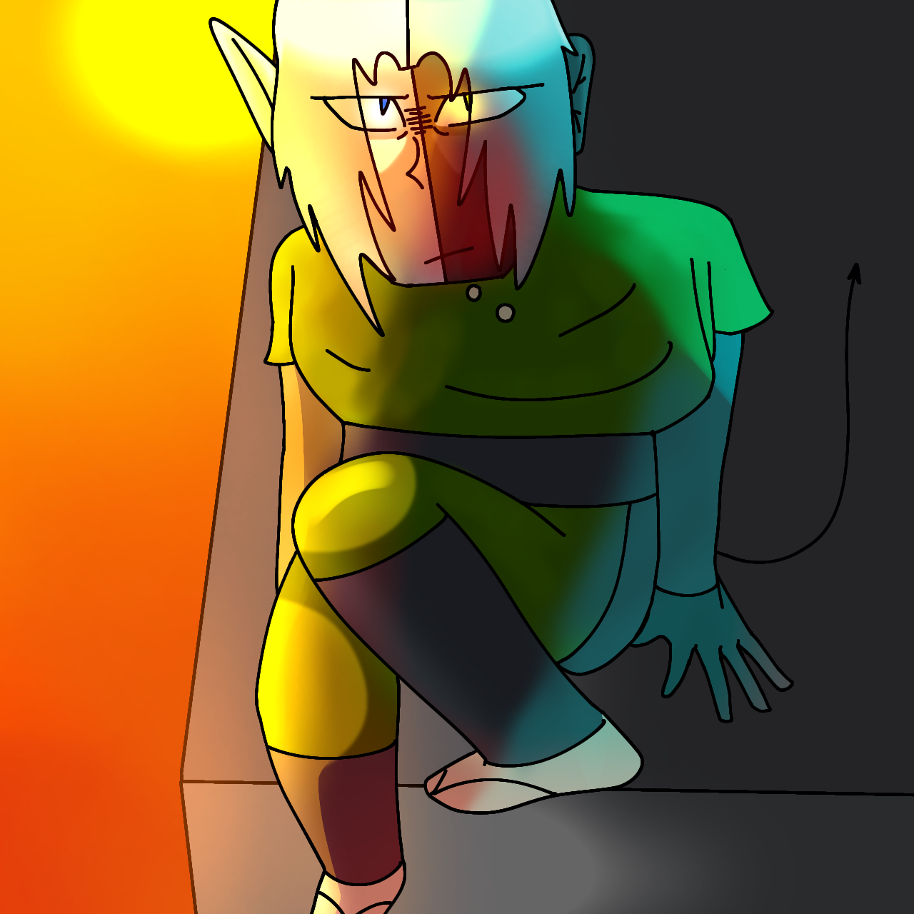 Jump with me. - ibisPaint