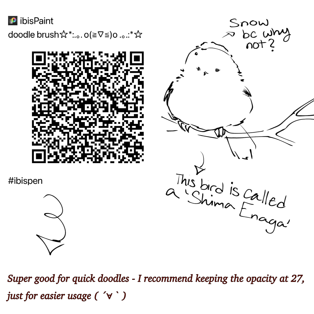 Doodle brush - ibisPaint