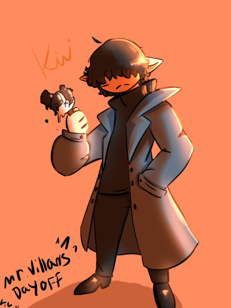 Mr.villans day off fan art - ibisPaint
