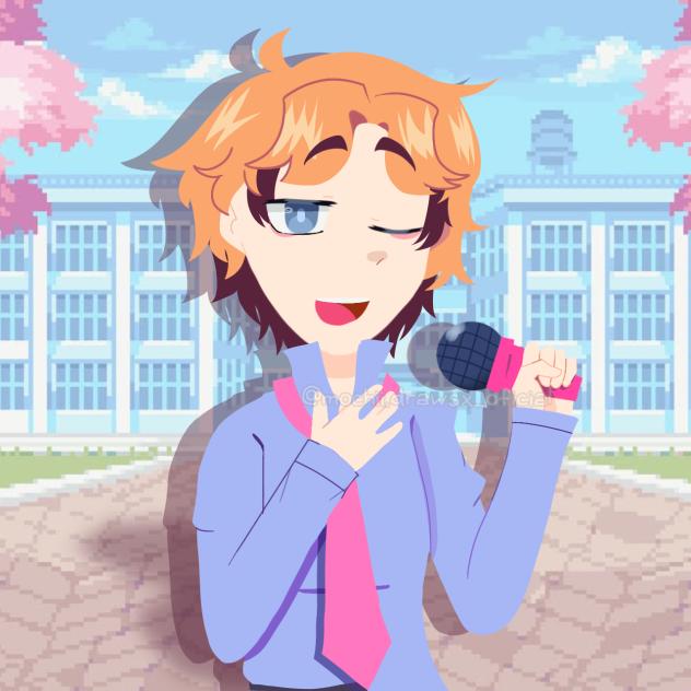 Senpai Fnf - ibisPaint