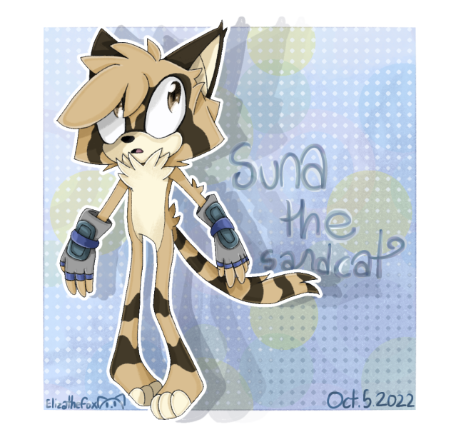 Suna the sand-cat - ibisPaint