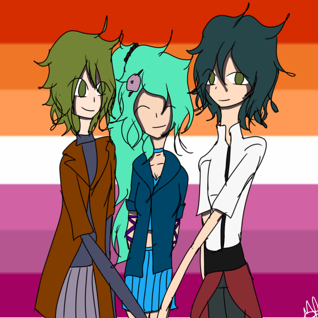 let's go lesbians! - ibisPaint