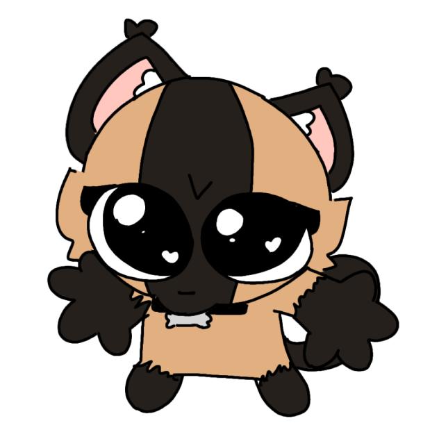 Gabby stares at you deviously - ibisPaint