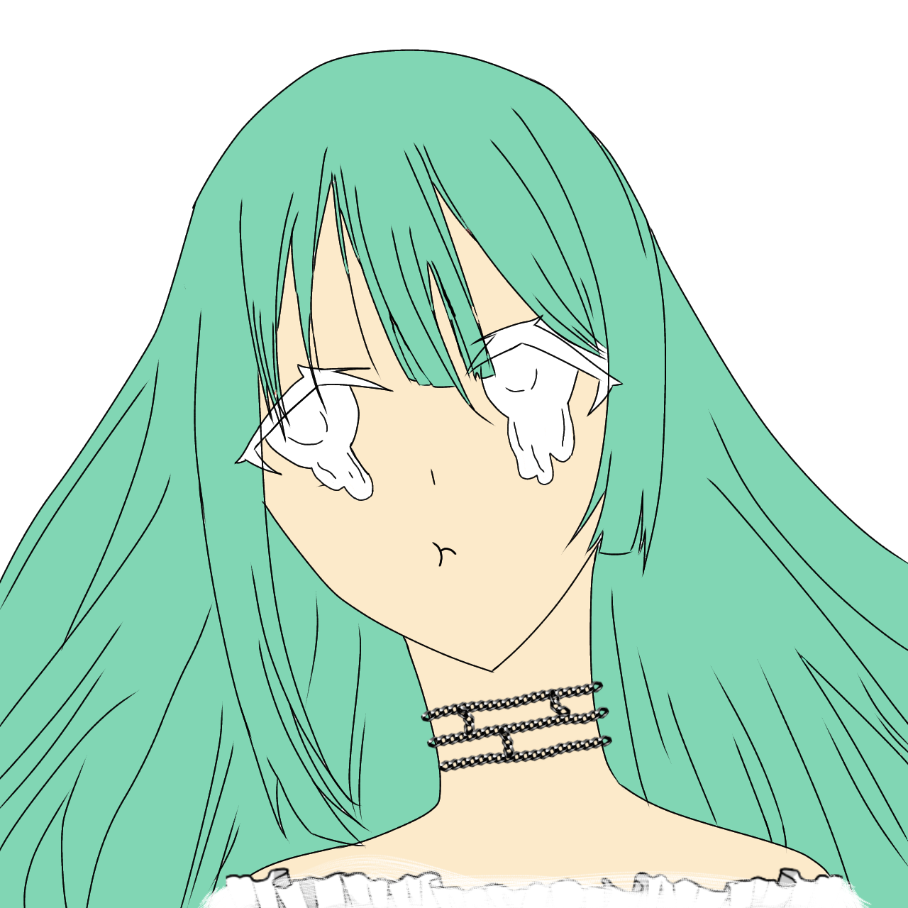 cute ghost girl - ibisPaint