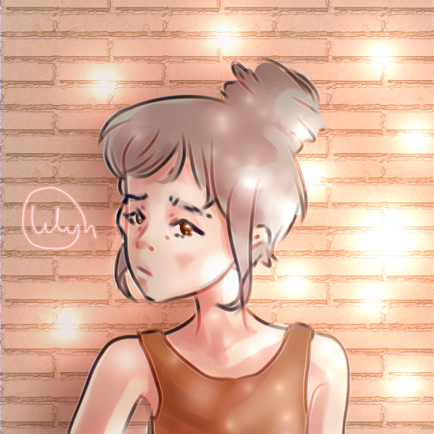 just a shiny girl - ibisPaint