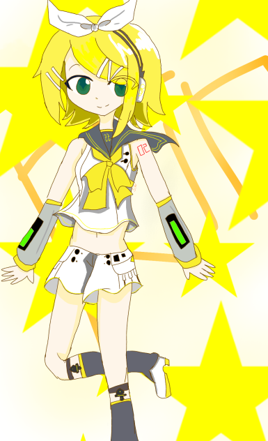 Kagamine Rin V4 - ibisPaint