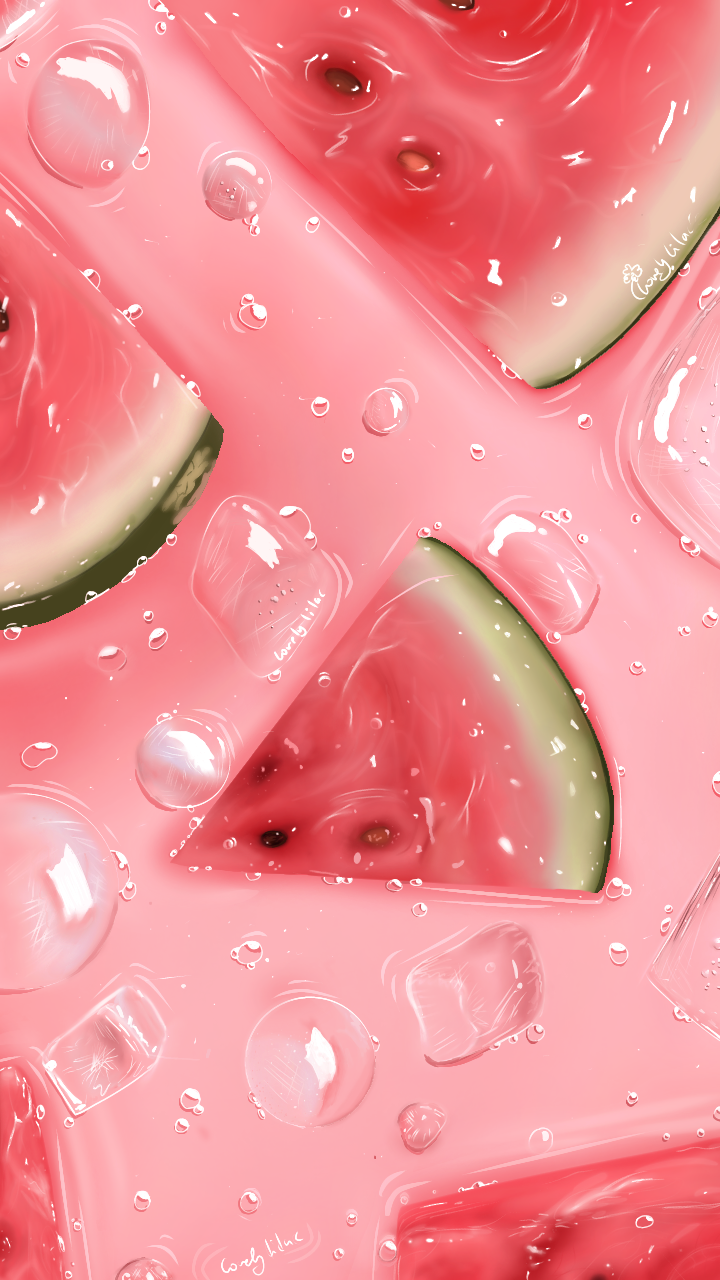 water melon art🍉🍉 - ibisPaint
