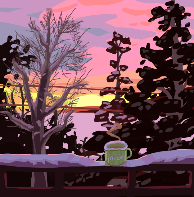 Snowy Mug - ibisPaint