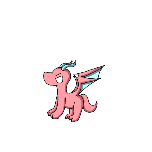 Dragon Flying - ibisPaint