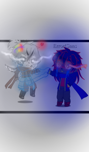 Error!Sans and evil ink!Sans - ibisPaint