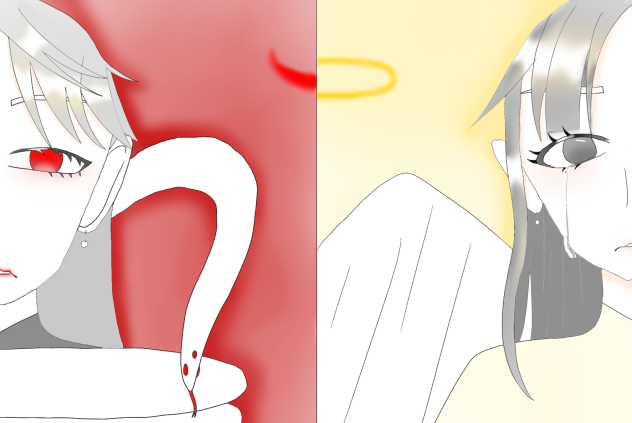 evil x angel - ibisPaint