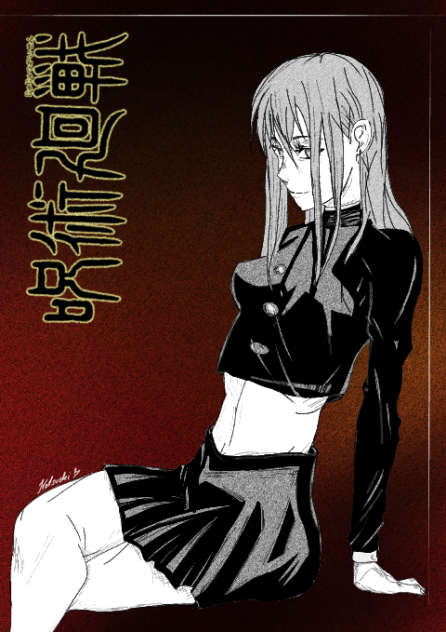 Hatsu in jjk - ibisPaint