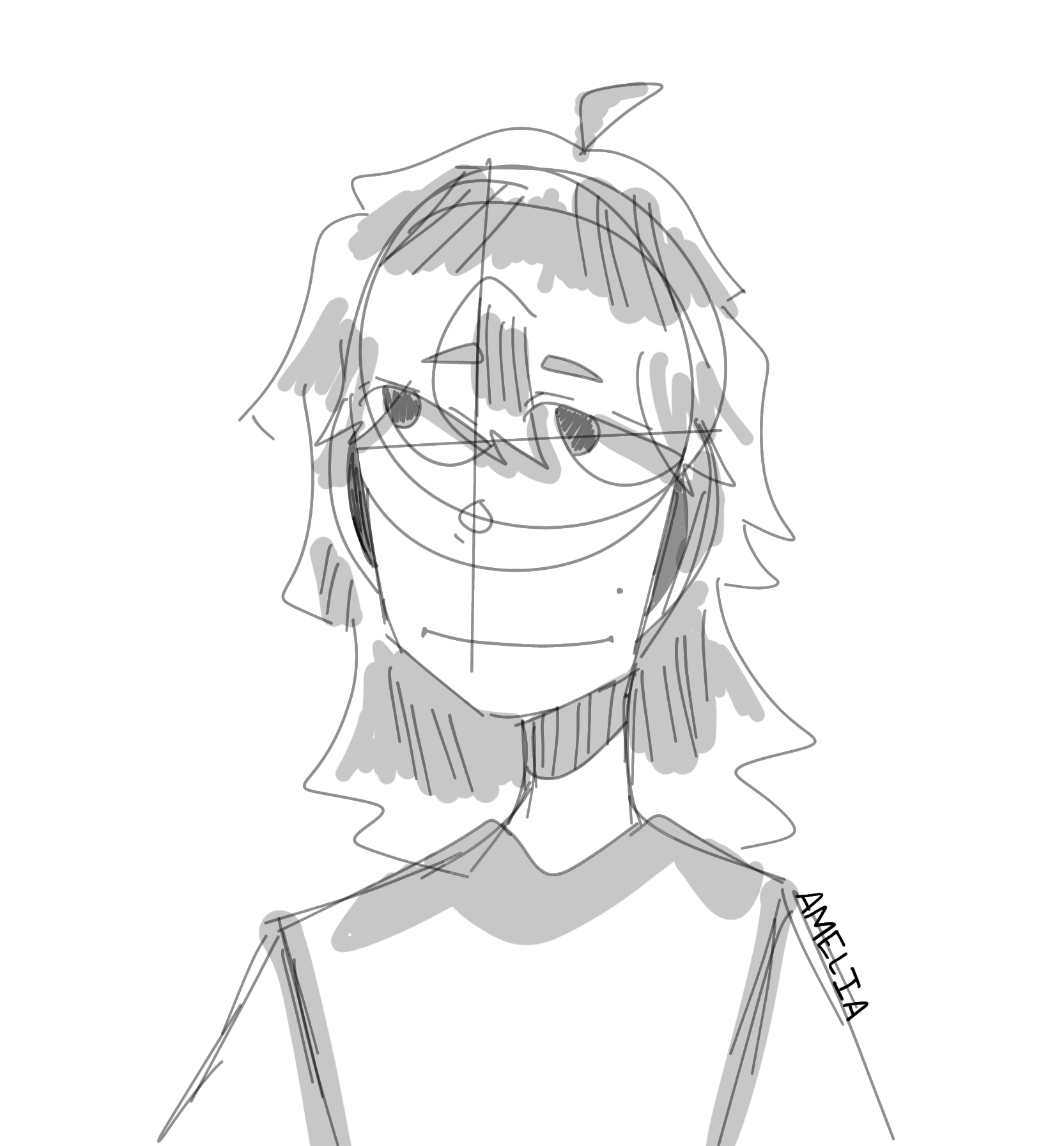 Quick Scketch of my OC - ibisPaint