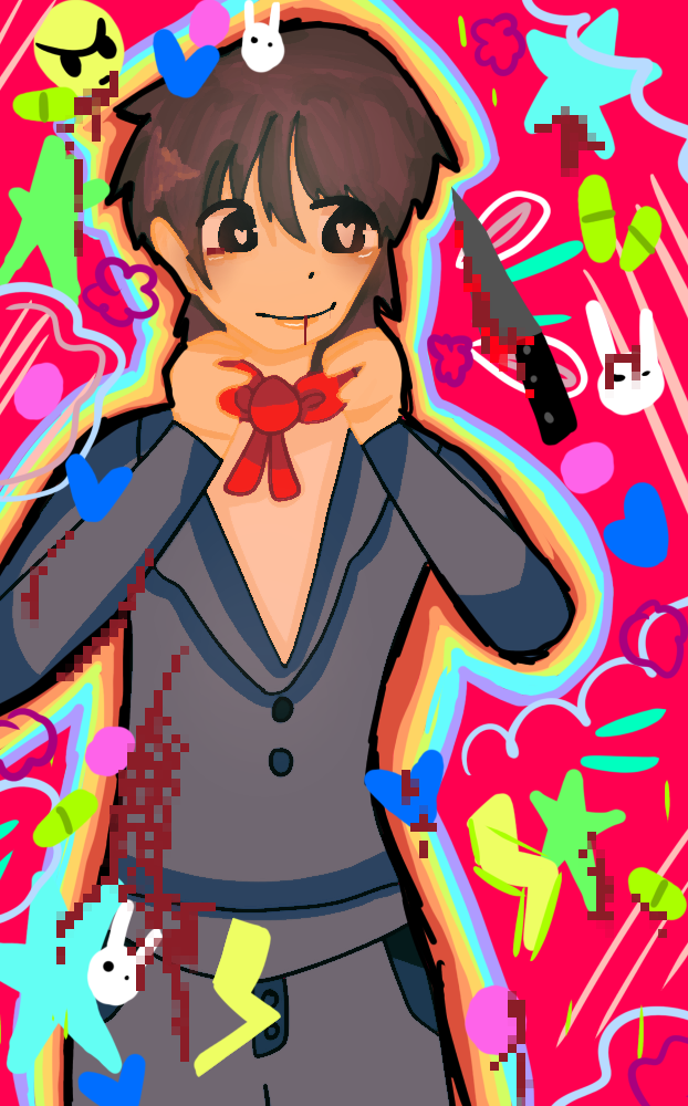 Ready to “take” her out 🩸 🩸 🔪 - ibisPaint