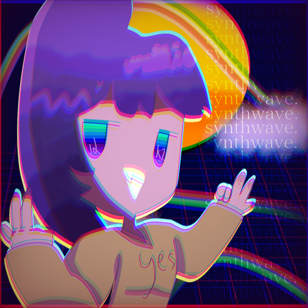 synthwave. - ibisPaint