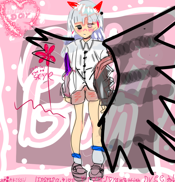 Random doodle import … - ibisPaint