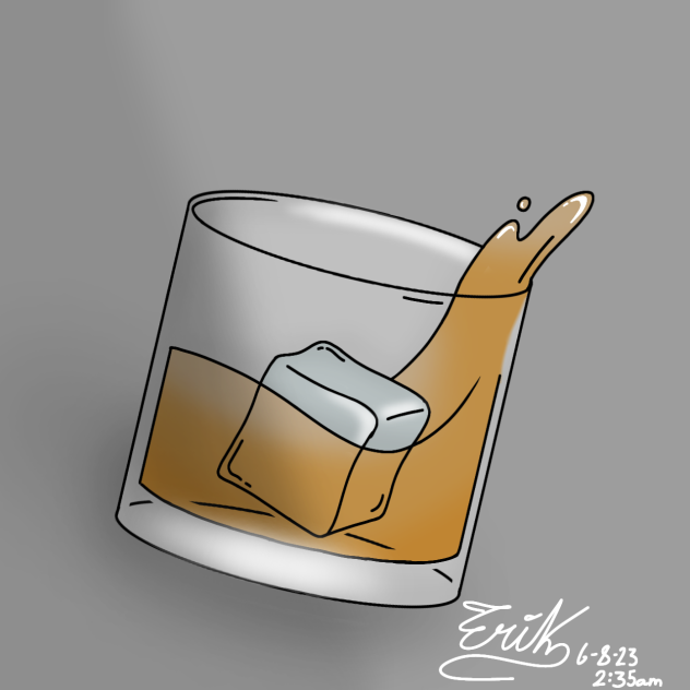 Whiskey On The Rocks - ibisPaint