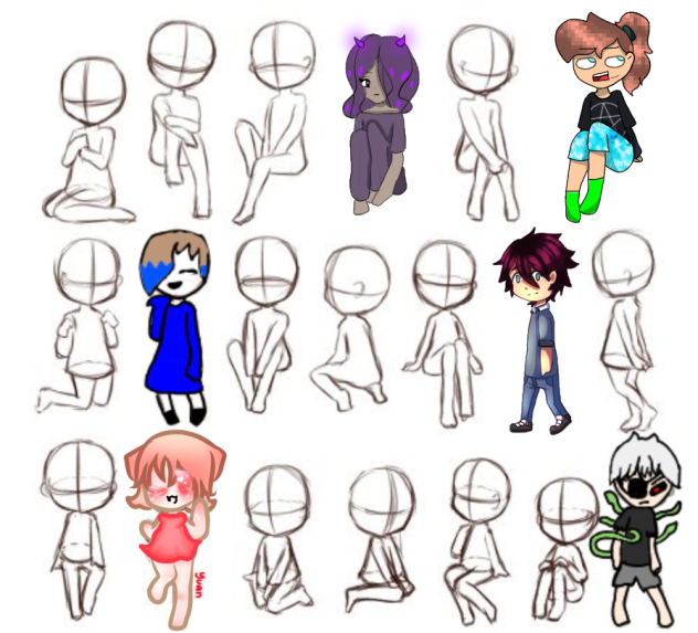 pose collaboration - ibisPaint