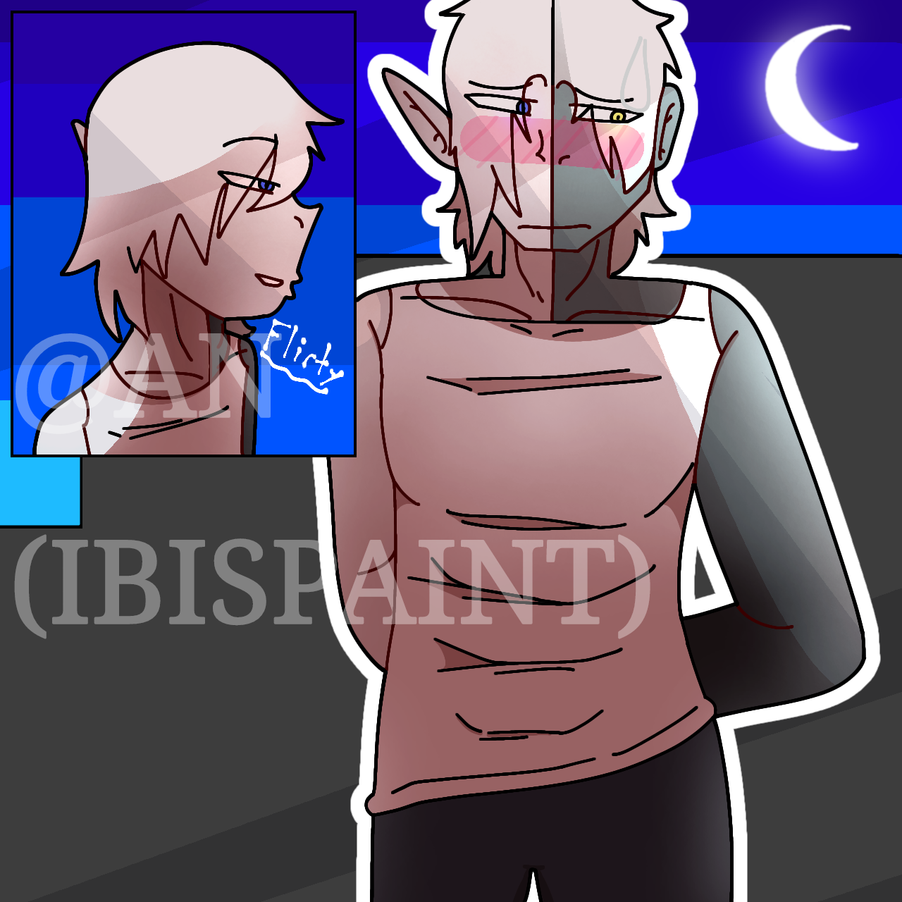 Stop in the name of the law~ - ibisPaint