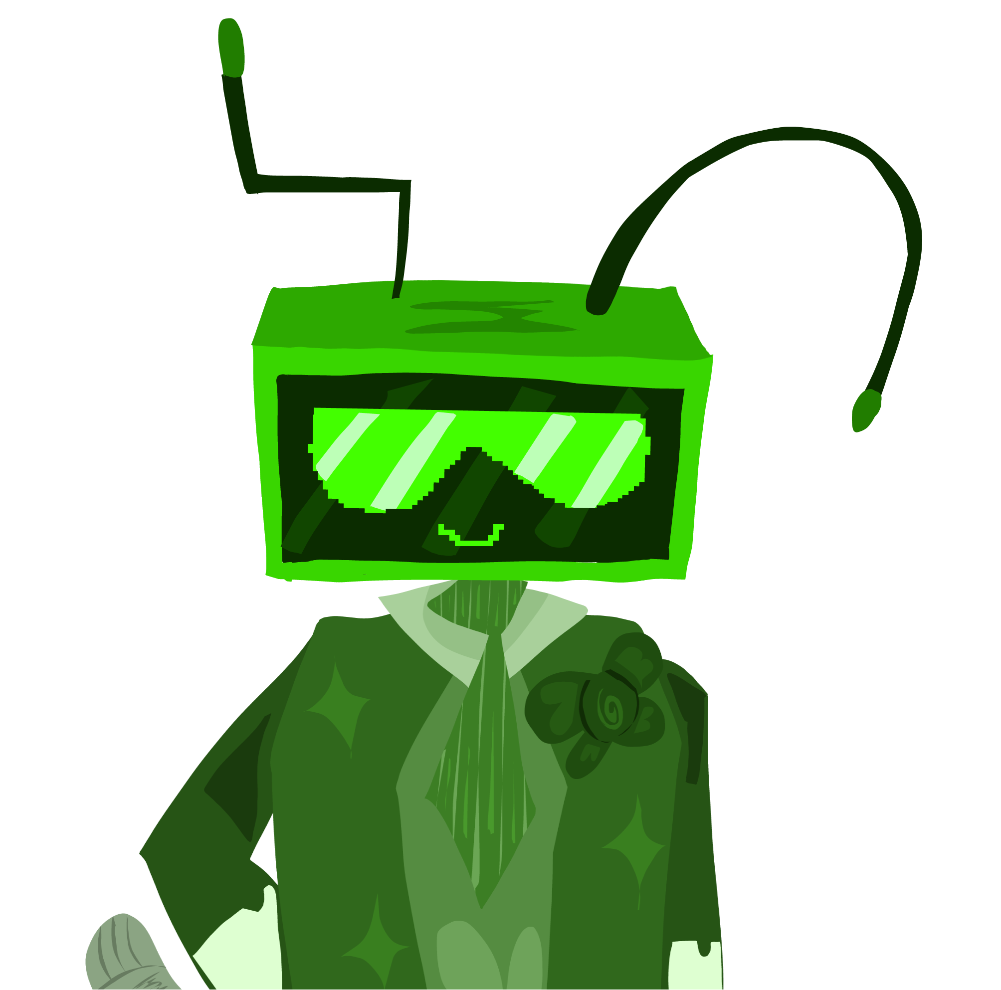 vee the bee - ibisPaint