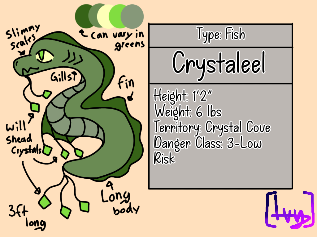 Crystaleel [World Building] - ibisPaint