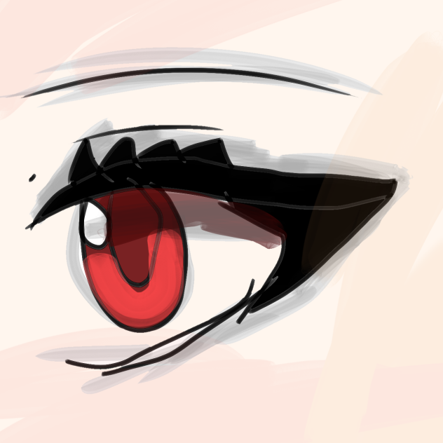 red eye - ibisPaint
