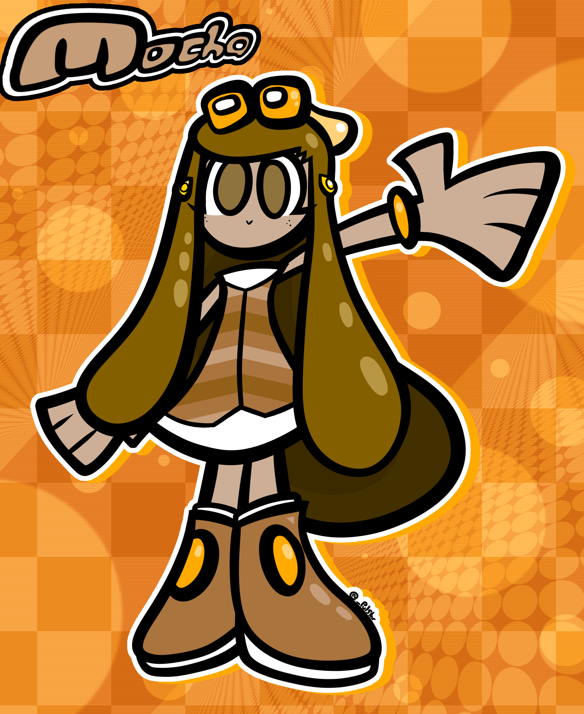 THE NEW FUN GIRL MOCHA!!!!!! - ibisPaint