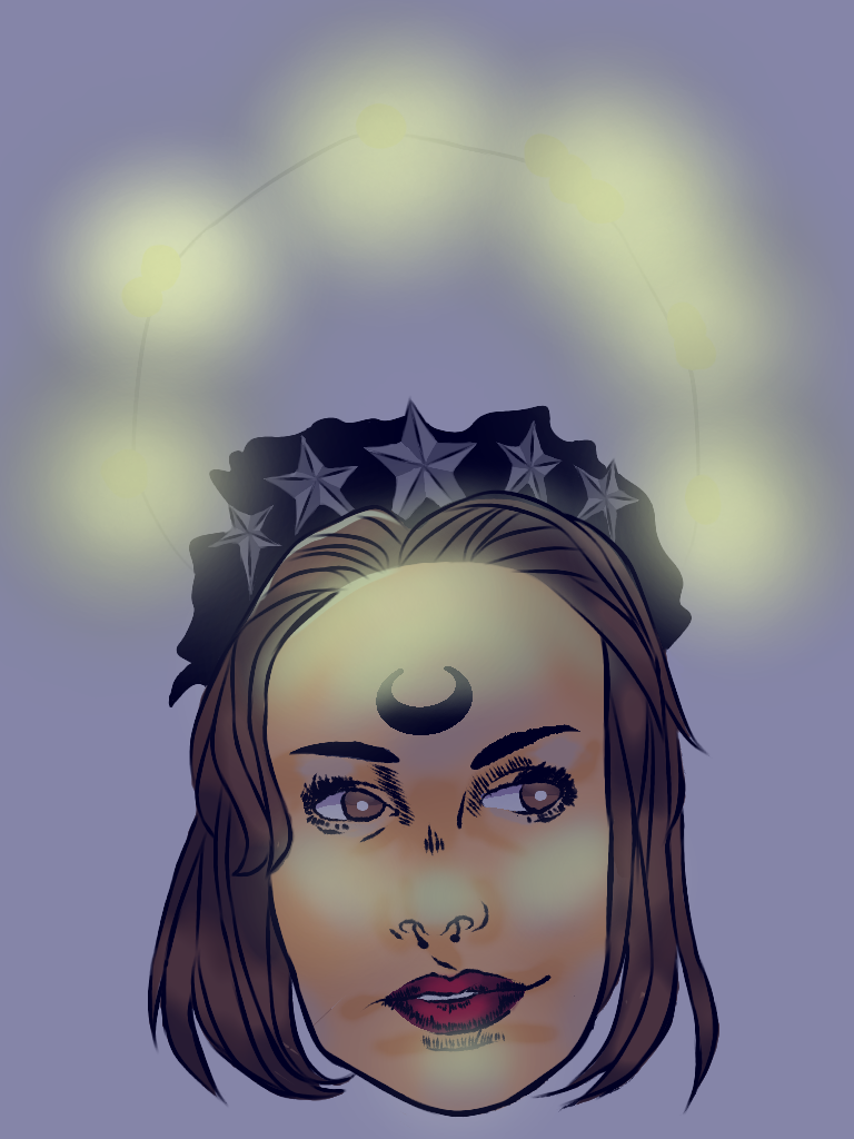 moon goddess - ibisPaint