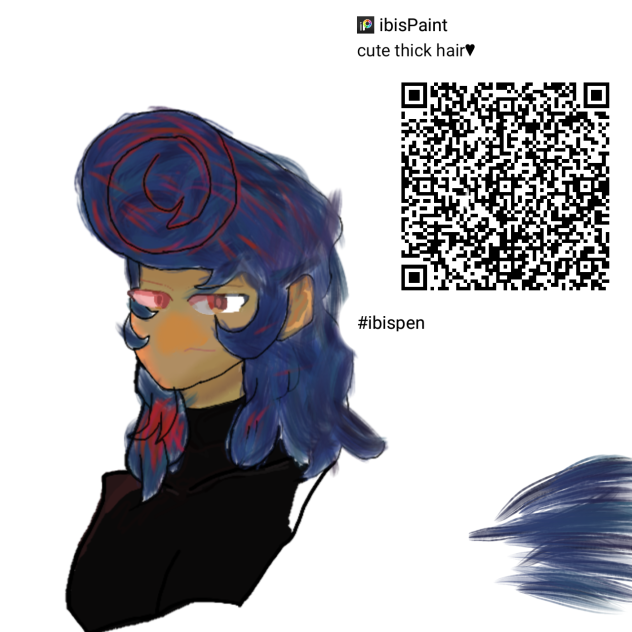 some hair - ibisPaint