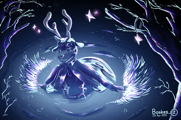 Deer wasteland - ibisPaint