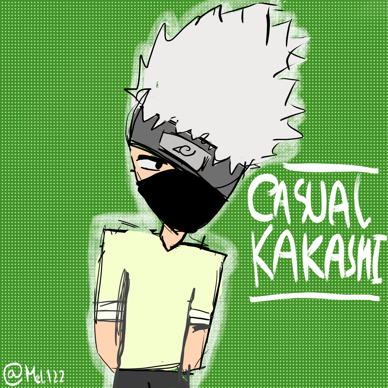 Casual Kakashi - ibisPaint