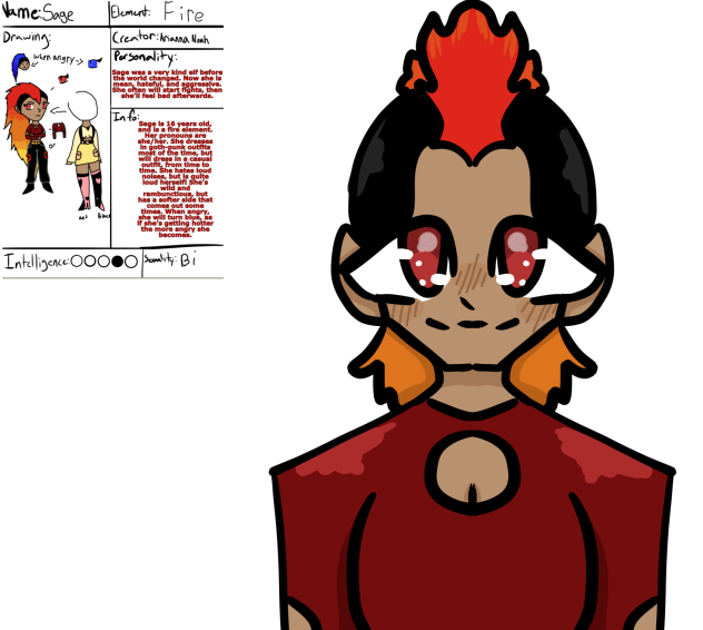 Another character for my comic - ibisPaint